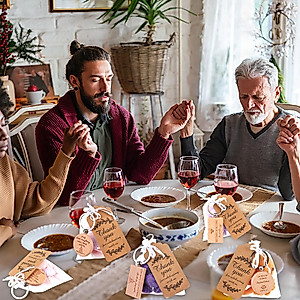 150 Pcs Wooden Bible Inspirational Keychains Bible Verse Bulk Key Rings with Thank You Card & Organza Bags Christian Quotes Wood Keyrings Church Faith Gifts for Prayer Inspirational Engraved Party