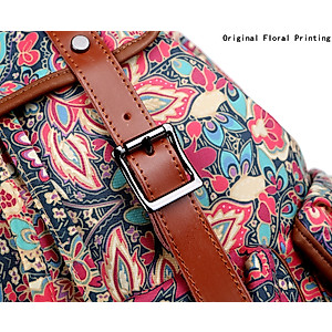 Large Women Laptop Backpack 15.6 inch College School Backpack Travel Hiking Backpack With Free Toiletry bag CN-01 (HS)