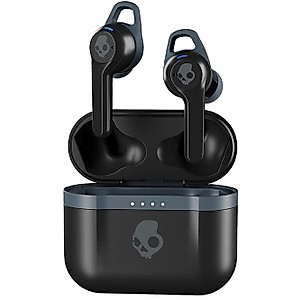Skullcandy Indy True Wireless in-Ear Headphone Earbuds with Charging Case (Renewed) (Indy ANC Fuel, Black)