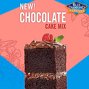 Blue Diamond Almonds Flour Gluten-Free Baking Mix, Chocolate Cake, Multicolor, 12.5 Oz