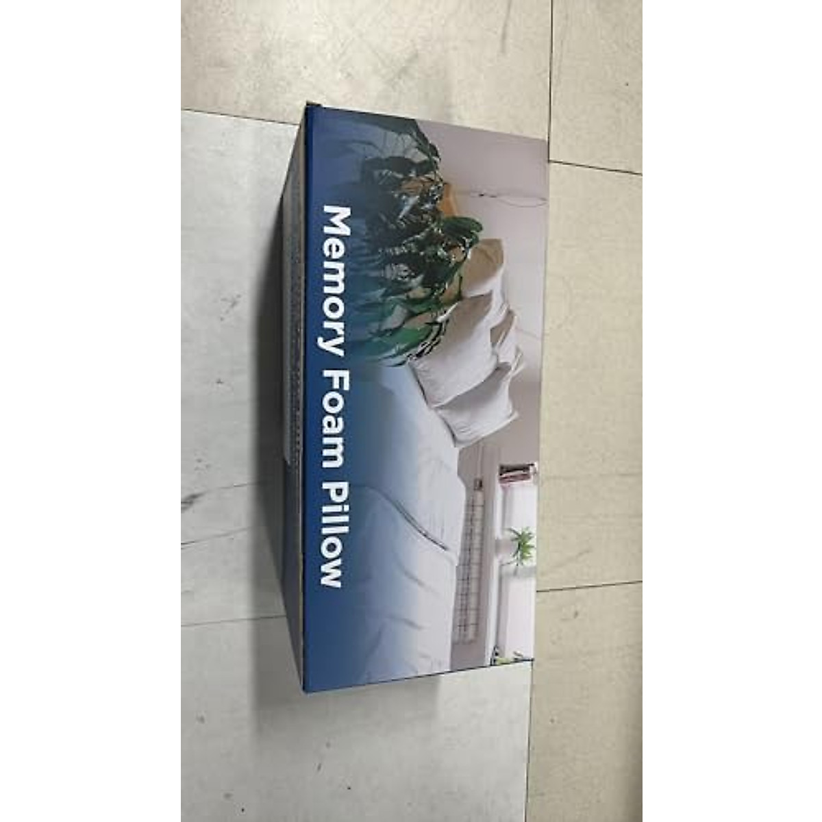 Teemour Memory Foam Pillow for Neck and Shoulder 2 in 1 Pillow for Sleeping, Memory Foam Neck Pillows Neck Support Pillow for Side Back Stomach Sleepers Cooling Pillow with Pillowcase