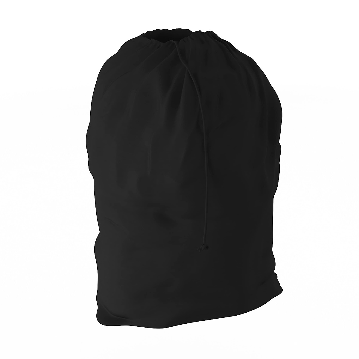 Heavy Duty Laundry Bag-Jumbo Tear Resistant Nylon Hamper Liner with Drawstring for Dorms, Apartments, Storage or Travel by Trademark Home (Black) 0.25"x28"x38"