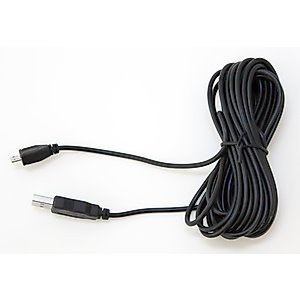 Old Skool 15ft PS4 Controller Charging Cable for Playstation 4 Dual Shock 4