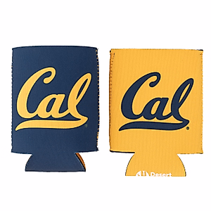 Desert Cactus Berkeley University of California Can Insulator Beverage Cooler 4 Pack Foam Beverage Holder Golden Bears Cal UC (4 Pack Can)
