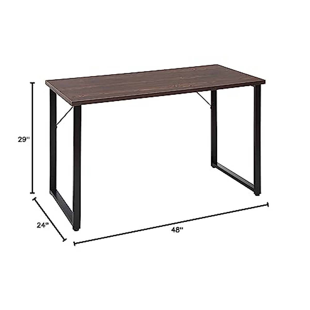 OFM ESS Collection Modern 48" O-Frame Computer Desk, Wenge