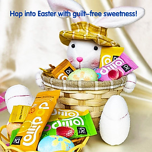 DC24 DAILY CARE Sugar Free Lollipops with Vitamin C, Healthy Suckers with Xylitol, Assorted Fruit Flavored Hard Candy for Kids, Non-GMO, Gluten Free, 24 Count