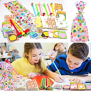 Mepmela Stationery Party Favors, 24pack Stationery Party Supplies for Kids, Birthday Goodie Bag Stuffers Christmas Classroom Gifts for Kids Bulk Christmas Class Gifts for Students