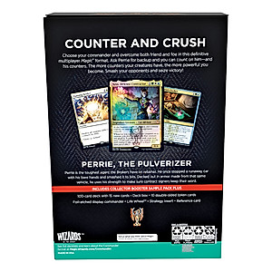 Magic: The Gathering Streets of New Capenna Commander Deck – Bedecked Brokers + Collector Booster Sample Pack