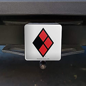 Harley Quinn Diamond Logo Tow Trailer Hitch Cover Plug Insert