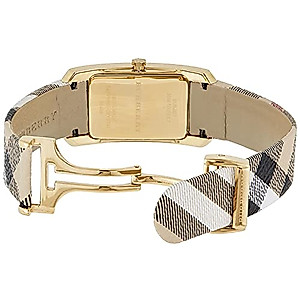 Burberry BU9407 Watch Pioneer Ladies - Gold Dial Stainless Steel Case Quartz Movement