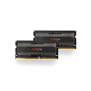 Mushkin Redline Notebook – DDR4 Gaming Laptop DRAM – 64GB (2x32GB) SODIMM Memory Kit – 3200MHz (PC4-25600) CL-16 – 260-pin 1.35V RAM – Dual-Channel – Low-Voltage – (MRA4S320GJJM32GX2)