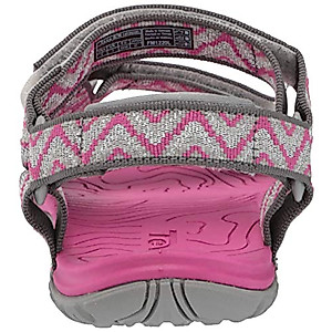 Teva Girls Hurricane 3 Sandal, Balboa Fucshia RED, 7 Toddler