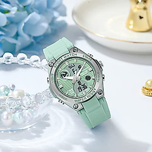 findtime Womens Digital Watch Sport Waterproof Watch Analog Military Tactical Watches LED Backlight Alarm Stopwatch Wrist Watches