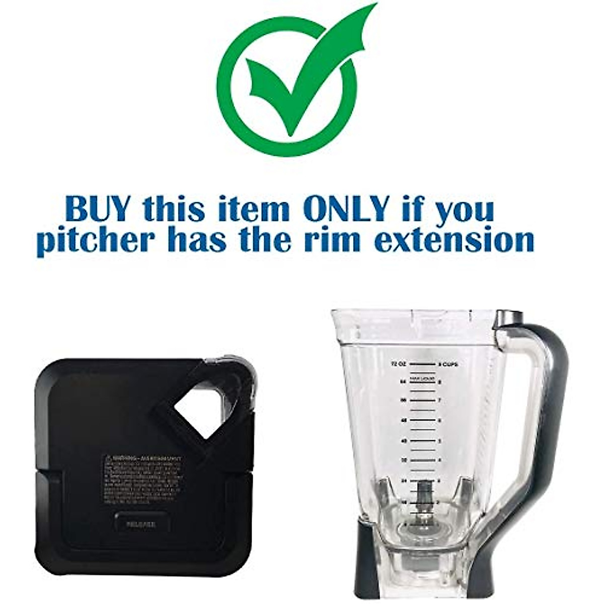 Ninja Kitchen Systems 72 oz XL Pitcher Locking Lid - Auto IQ only