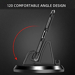 KIFIDAN Mobile Phone Bracket car Dashboard Mobile Phone Navigation Free Rotation Center Console Suction Cup Mobile Phone Navigation Bracket Universal…