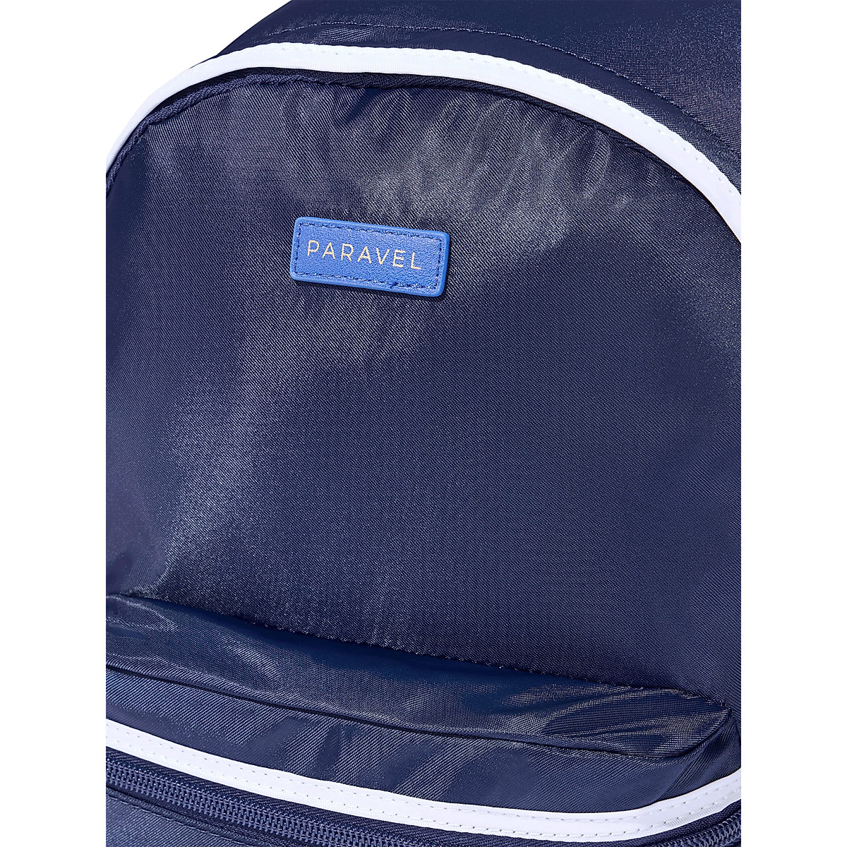 PARAVEL Mini Fold-Up Travel Backpack | Scuba Navy | Everyday Lightweight Mini Backpack, Packable Travel Nylon Daypack, Carry-On Luggage Bag or Weekend Bag for Women & Men