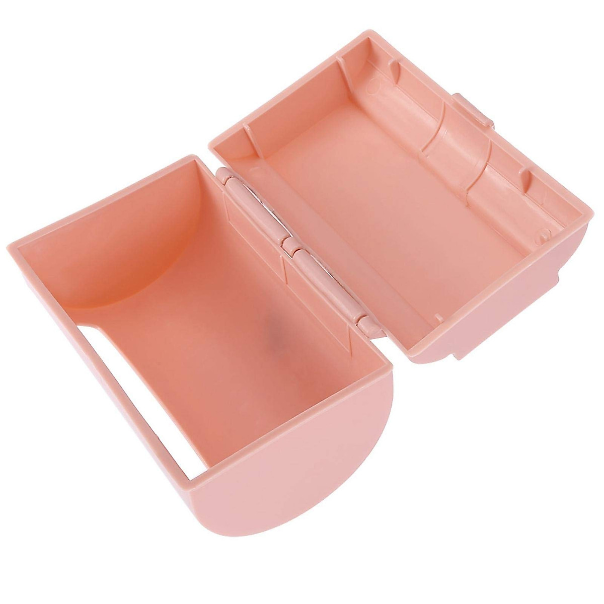Tnfeeon 3 Colors Wall Mount Garbage Bag Storage Box,Back Adhesive Shopping Bag Organizer Rack for Home Kitchen Cabinet Bathroom Living Room(Pink)