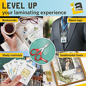 Thermal Laminating Pouches, 9 x 11.5 Inches, 5 Mil Thick, 20 Pack, Suited for Letter Size Laminating Sheets 8.5 x 11