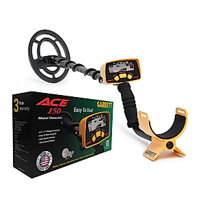 Garrett ACE 150 Metal Detector for Adults and Kids, Made in USA, Waterproof Search Coil