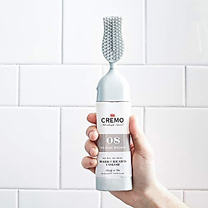 Cremo No Mix No Mess Hair and Beard Color, Medium Brown, 1 Count, (Pack of 1)