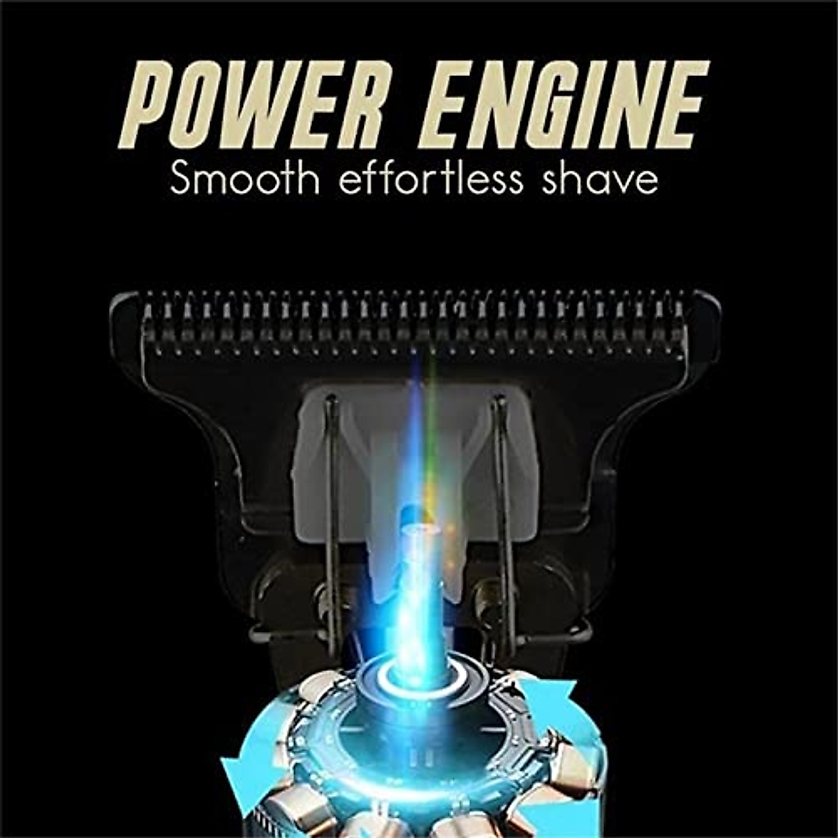 Men Trimmers Electric Hair Clipper Set - USB Charging Cordless Intelligent Barber Set with 4 Combs Metal Shaver Grooming Kit Gifts - Easy to Use for Home Barber Shop