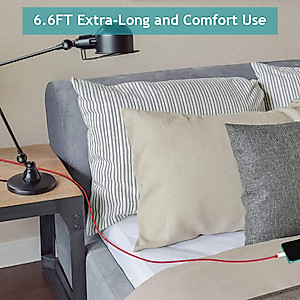 COOYA 65W Warp Charge Cable for OnePlus 9 Pro 8T Charging Cable USB C to USB C Cable Compatible for MacBook Air MacBook Pro 13 Inch 2020, 6.6FT Super Fast Charging Cord for Samsung S21 Ultra 5G S20 FE