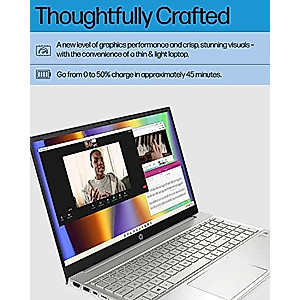 HP Pavilion 15.6" Touchscreen Laptop - 10-core 12th Gen Intel Core i5-1235U - 1080p - Windows 11 - Intel® Iris® Xe Graphics - w/HDMI Cable (12GB RAM | 512GB PCIe SSD)