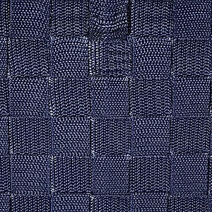 Whitmor Woven Strap Storage Baskets S/3-Navy