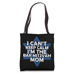 Magen David Jewish Mom Bar Mitzvah Tote Bag
