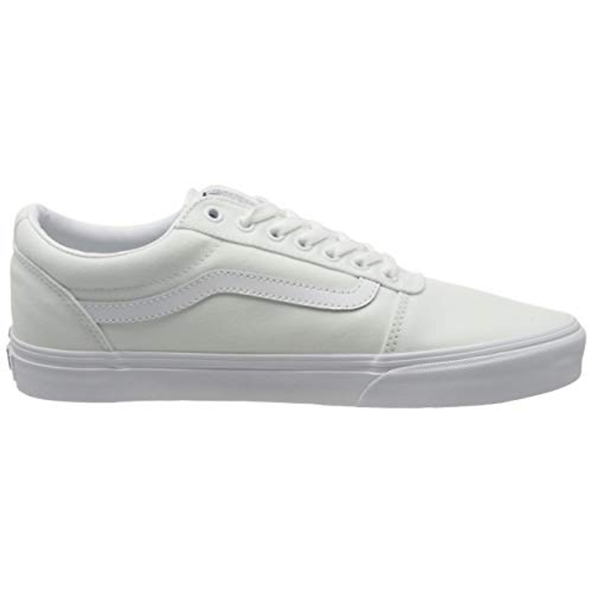 Vans Men's Ward Sneaker, Canvas White White, 10.5