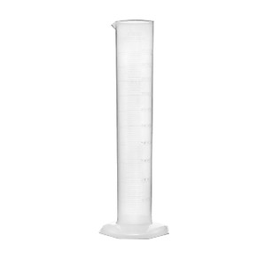 EISCO Graduated Cylinder, 1000mL - Class B Tolerance - Octagonal Base - Polypropylene Plastic - Industrial Quality, Autoclavable