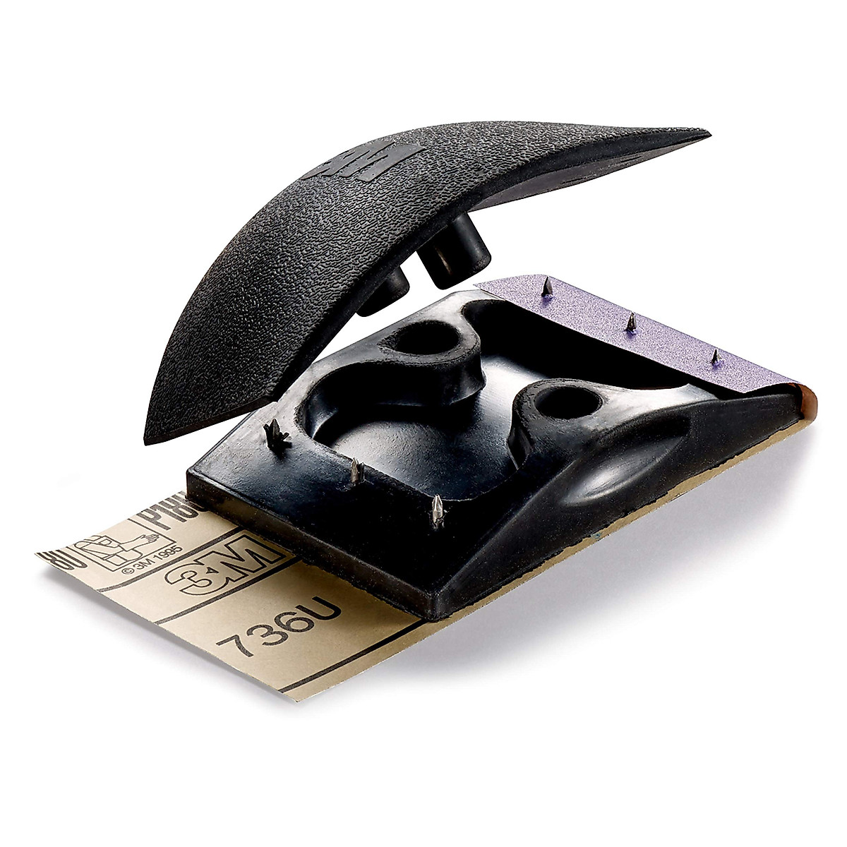 3M Auto Small Dent Repair Sanding Kit w/ 80, 180, 400, and 1500 Grit Sheets, 3 2/3 in x 9 in, 9 Sheets Total