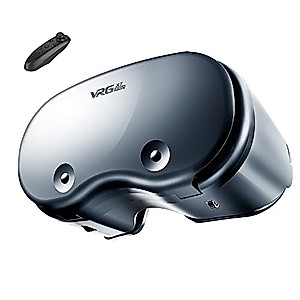 VR Headset Compatible for iPhone and Android Phone, Virtual Reality Glasses with Blu-ray Eye Protected Light & Small, Watch Movies, Video & Play Game, Support 4.7-7.0” Smartphone