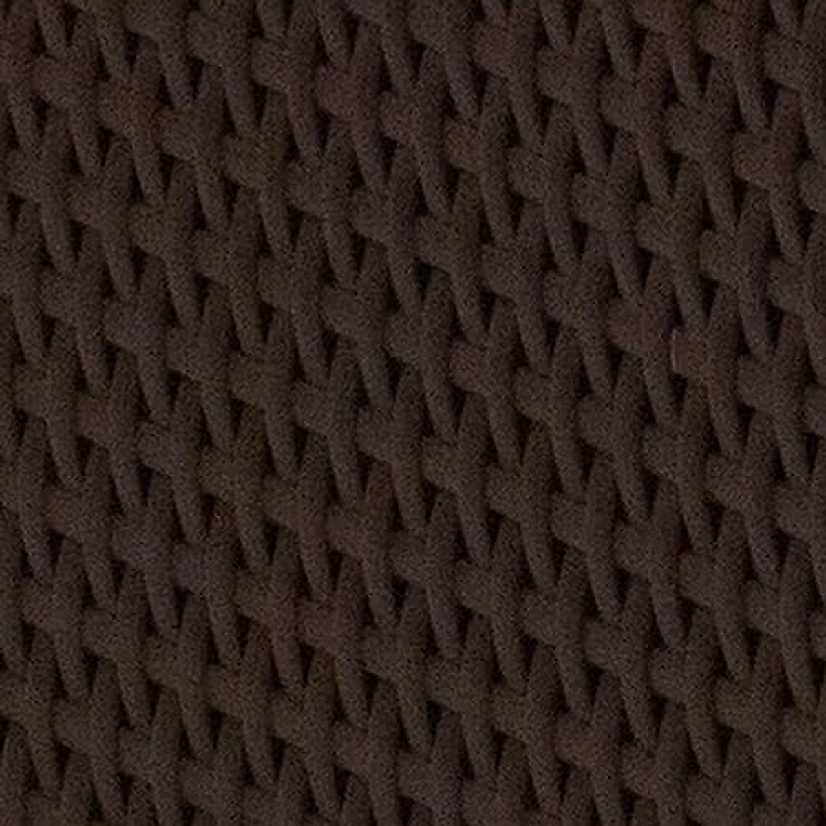 Flash Furniture Seneca Chocolate Brown Faux Rattan Coffee Table