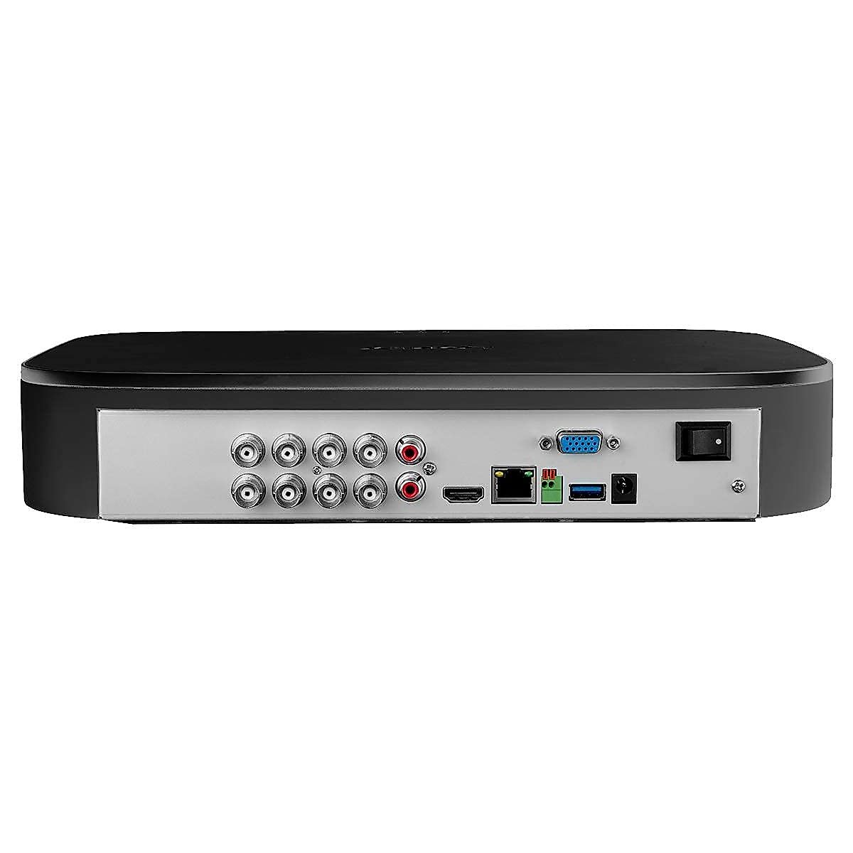 Lorex D861A81B 4K Ultra HD 8 Channel 1TB HDD Analog DVR with Smart Motion Detection and Smart Home Voice Control, 1 HDD Slot, Works with Sensors, Black (M. ) (Renewed)