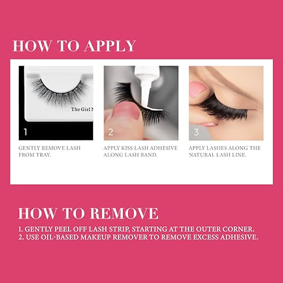 KISS Lash Couture Luxtension, False Eyelashes, Russian Volume', 16 mm, Includes 1 Pair Of Lash, Contact Lens Friendly, Easy to Apply, Reusable Strip Lashes