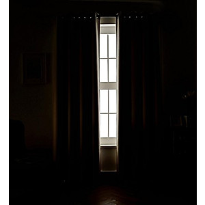 MIUCO Room Darkening Grommet Blackout Window Curtains for Living Room Curtains Panels Set of 2 52x63 Inch Begie, 2 Tie Backs Included