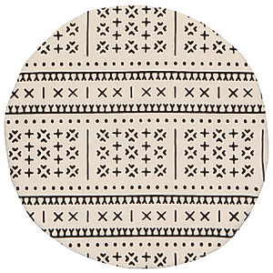 Now Designs Onyx Save It Reusable Cotton Bowl Covers 7.5 and 9.25 inch, Set of 2