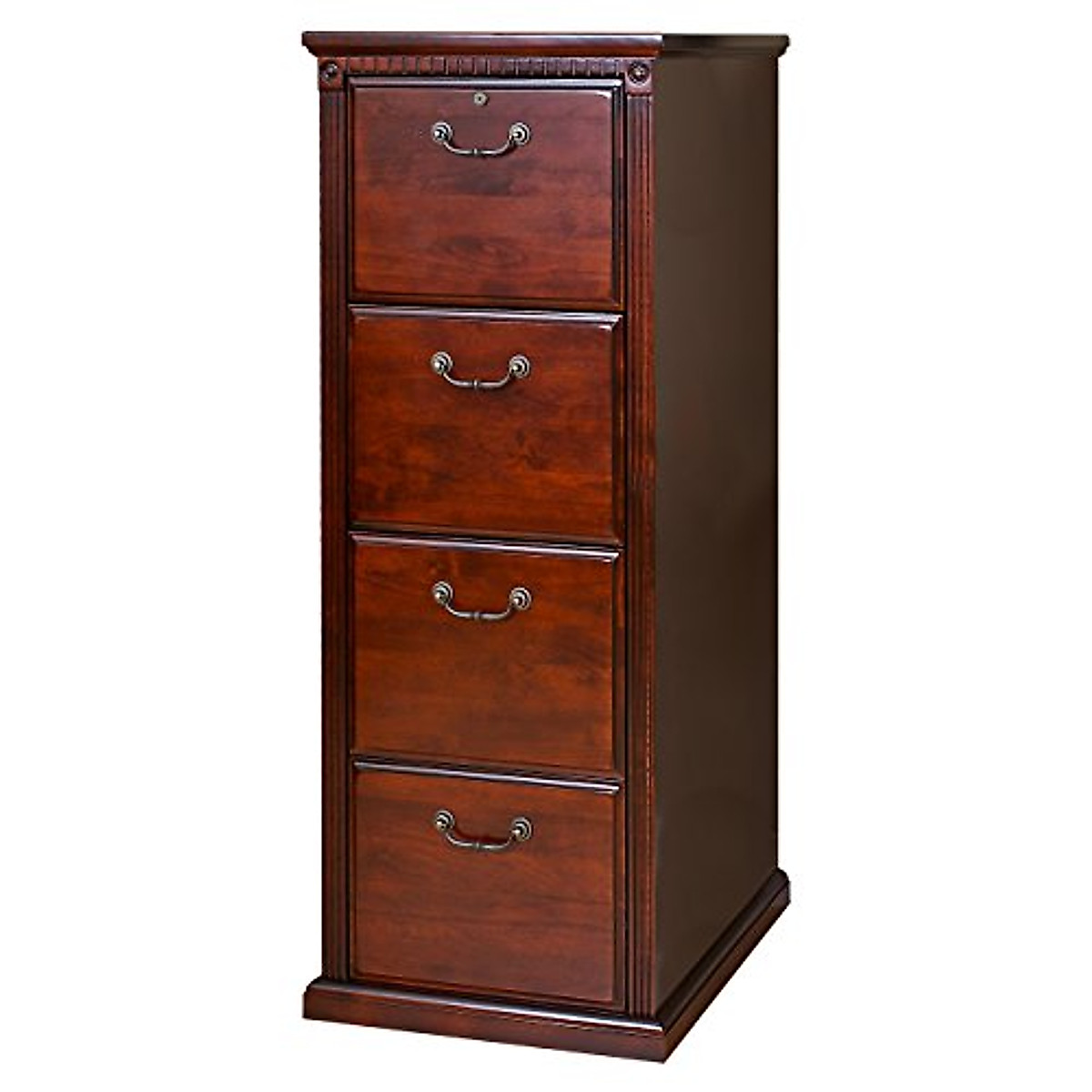 Martin Furniture 4 Drawer File Cabinet, Vertical