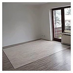 Clear PVC Desk Chair Mat Transparent Floor Protector,Rectangular Vinyl Floor Protector Mat,Wood Floor/Tile/Table Top Rug Runner,Non Skid Transparent Hallway Entrance Doormat,1.5mm Thick,100-160cm Wide