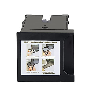 Aomya T6711 Ink Maintenance Tank Box for ET-16500 WF3520 WF3540 WF3620 WF3640 WF7715 7725 WF7510 WF7610 WF7620 WF7710 WF7720 Printer
