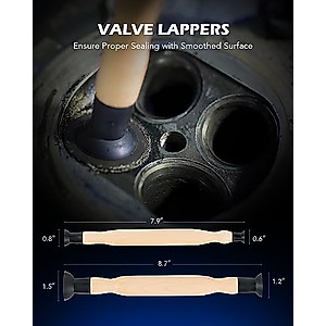 Orion Motor Tech Valve Spring Compressor | 10 Piece Spring Clamp Tool Kit with C Clamp, Collet Pusher Adapters, Extension Rods, and Lever for Car, Motorcycle, ATV, and Small Engine Repairs