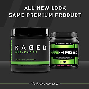 Kaged Original Pre Workout Powder | Fruit Punch | Pre-Kaged | Formulated with Creatine, Beta Alanine, Pure Caffeine | 20 Servings