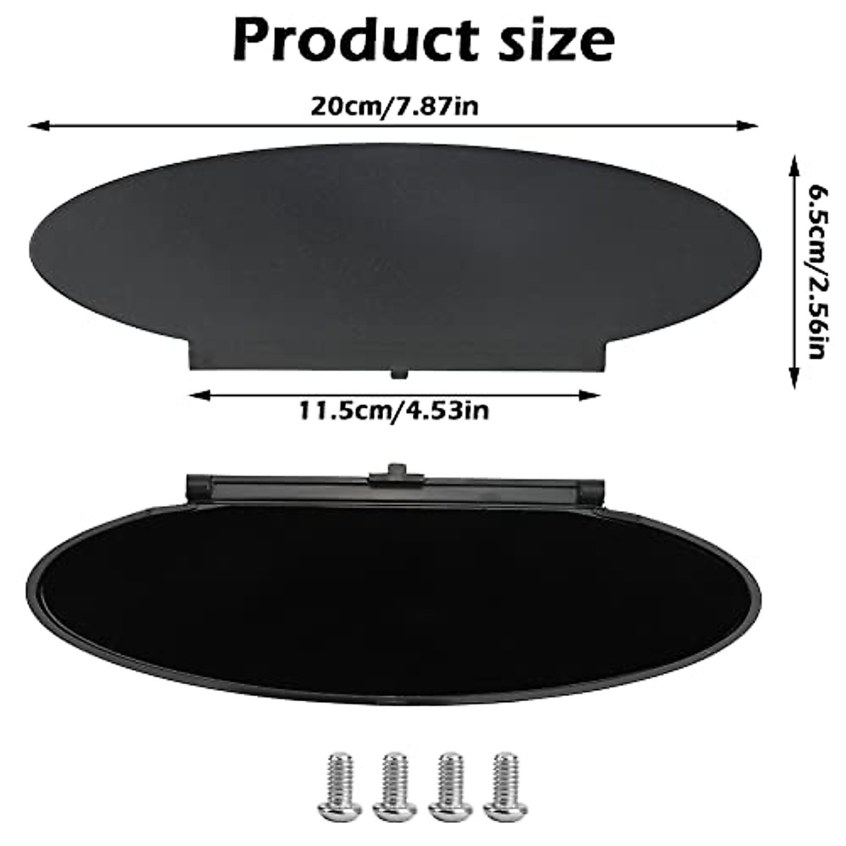 2Pcs Sun Visor Mirror Covers Compatible with Porsche 996/997-911 986/987 Boxster Cayman 1996-2010 Accessories, Driver and Passenger Side Visor Lid Vanity Mirror Covers with Installation Tool