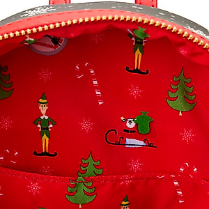 Loungefly Elf Clausometer Light Up Double Strap Shoulder Bag