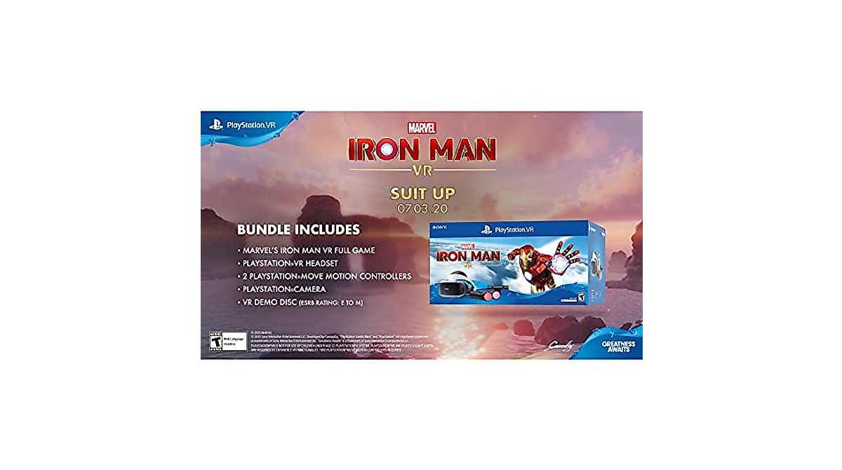 PlayStation VR Marvel's Iron Man VR Bundle - Immersive Gaming Experience