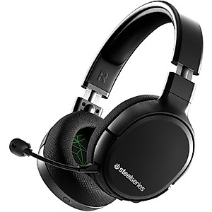 SteelSeries Arctis 1 Wireless Gaming Headset for Xbox – USB-C Wireless – Detachable ClearCast Microphone – for Xbox One and Series X, PS4/PS5, PC, Nintendo Switch and Lite, Android