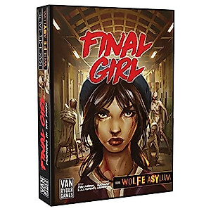 Final Girl: Wave 2: Madness in The Dark – Board Game by Van Ryder Games – Core Box Required to Play - 1 Player – Board Games for Solo Play – 20-60 Minutes of Gameplay – Teens and Adults Ages 14+