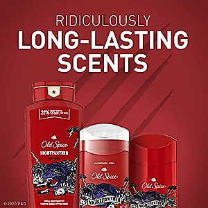 Old Spice Aluminum Free Deodorant for Men, NightPanther, 48 Hr. Protection, 3.0 oz (Pack of 3)