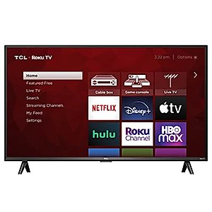 TCL 40" Class 3-Series Full HD 1080p LED Smart Roku TV - 40S355 (Renewed)
